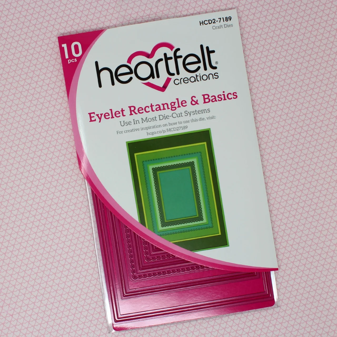 Die Eyelet Rectangle & Basics Die - Boutiscrap